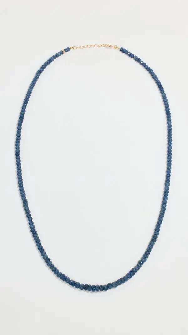 Jia Jia September Beaded Necklace - Sapphire