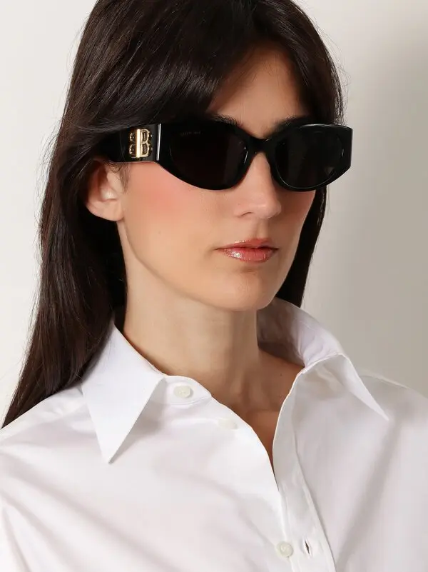 Balenciaga Acetate Cat Eye Sunglasses