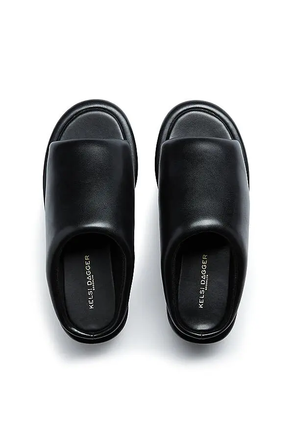 KELSI DAGGER BROOKLYN Bubble Slides - Black