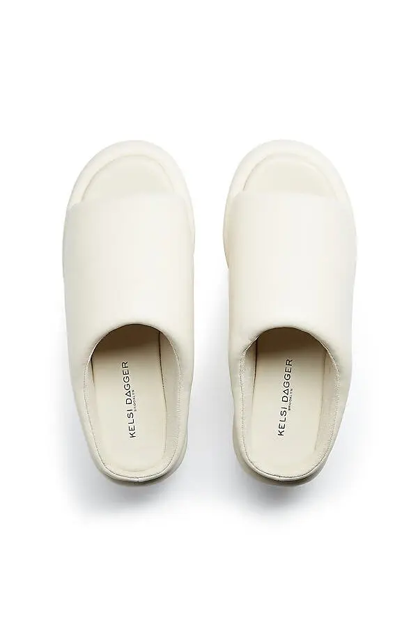 KELSI DAGGER BROOKLYN Bubble Slides - White