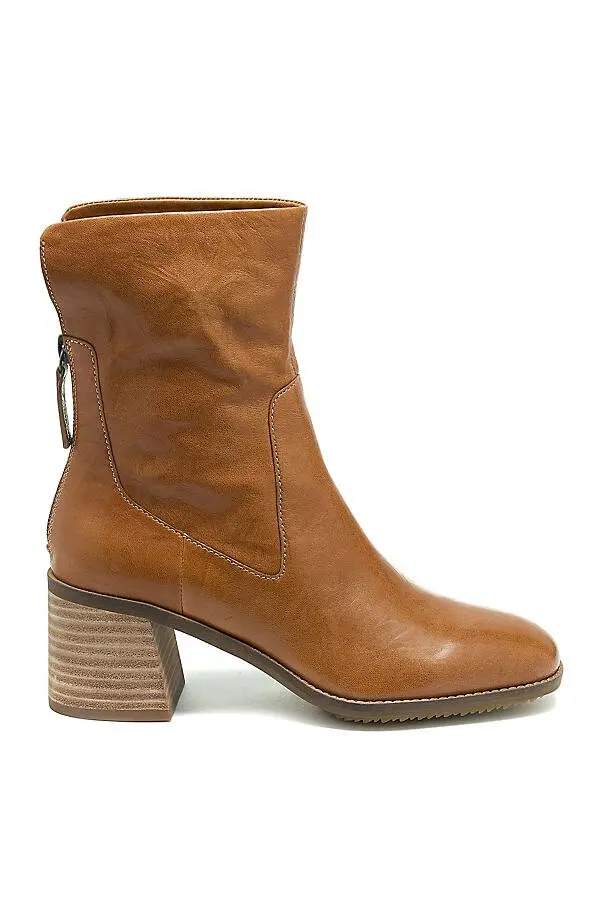 KELSI DAGGER BROOKLYN Island Heeled Boots - Cedar
