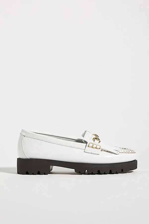 G.H.BASS Weejuns Lianna Bit Lug Loafers