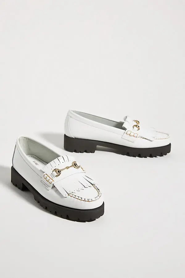 G.H.BASS Weejuns Lianna Bit Lug Loafers