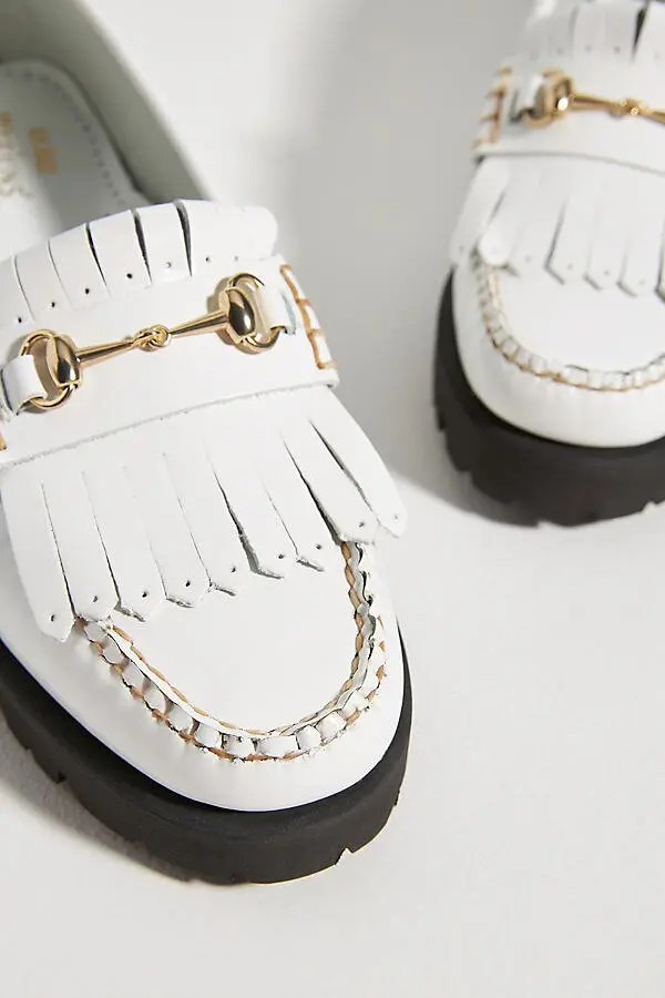 G.H.BASS Weejuns Lianna Bit Lug Loafers