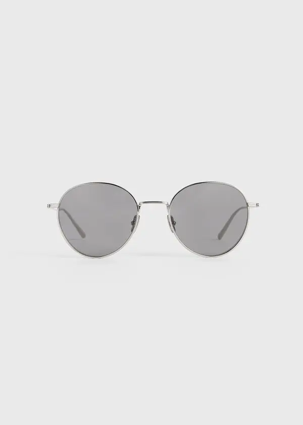 TOTEME Round Frame Sunglasses - Silver