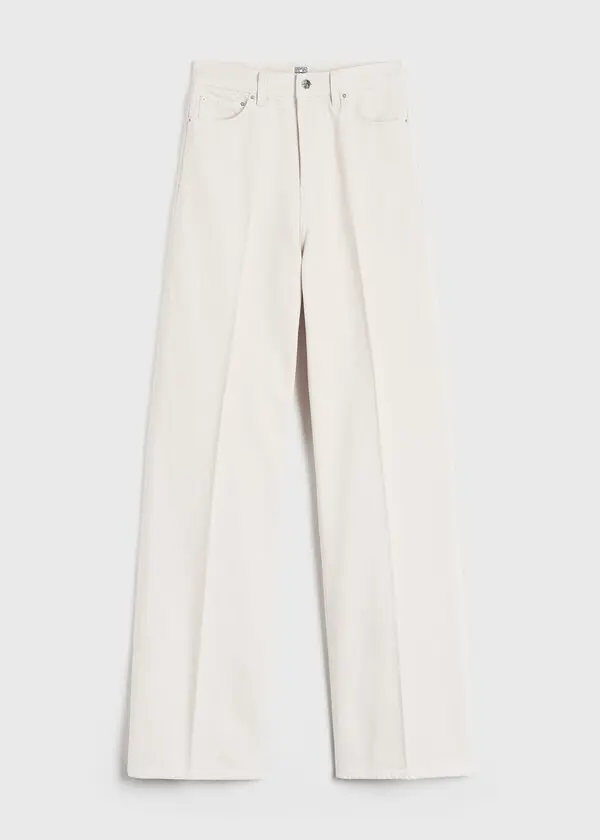 TOTEME High-rise Wide-leg Trousers
