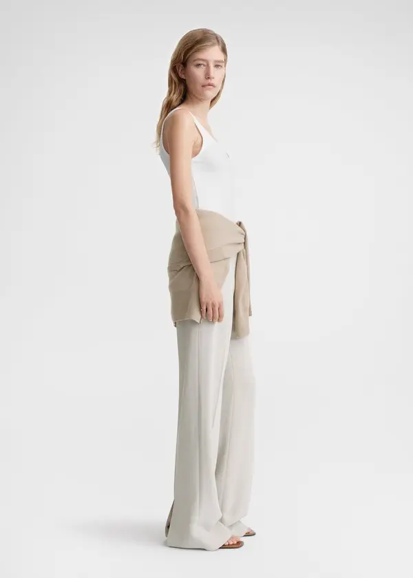 TOTEME Classic Rib Tank - White