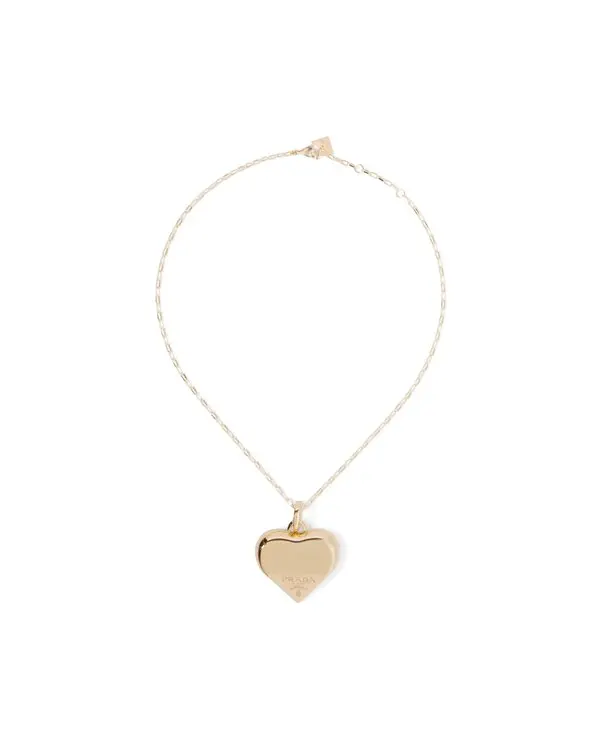 Prada Eternal Medium Necklace - Gold/silver