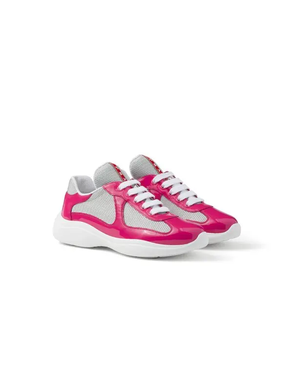 Prada America's Cup Biker Sneakers - Pink