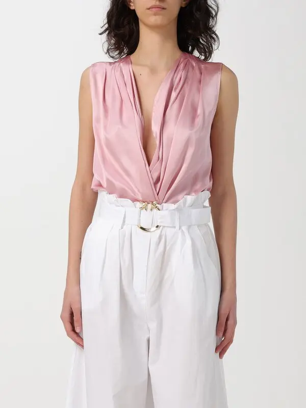Pinko Sleeveless Draped Bodysuit