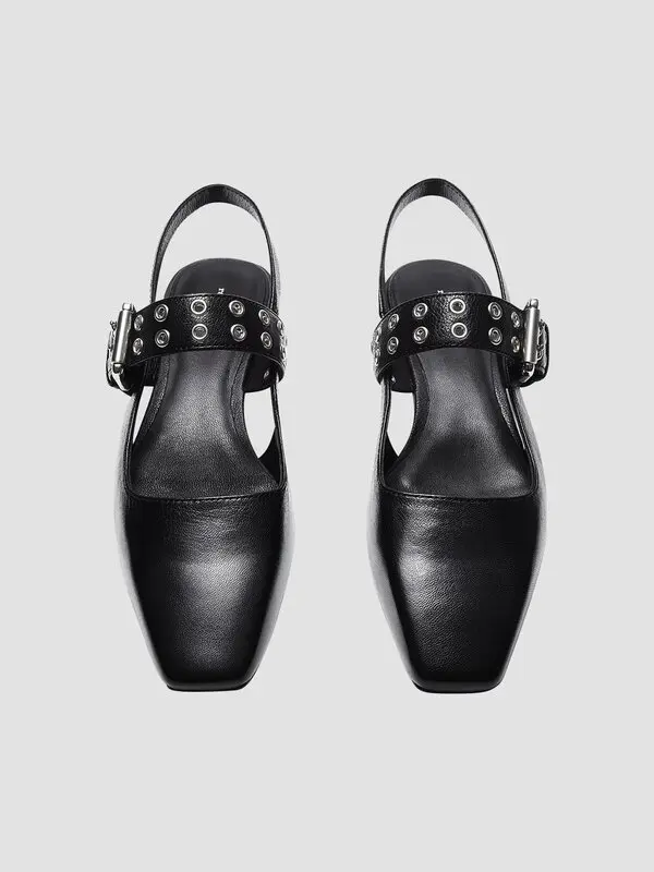 Rag & Bone Astra Leather Slingback Sandals