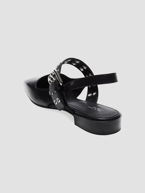 Rag & Bone Astra Leather Slingback Sandals