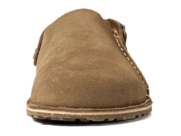 BIRKENSTOCK Lutry 365 Suede Clogs - Green