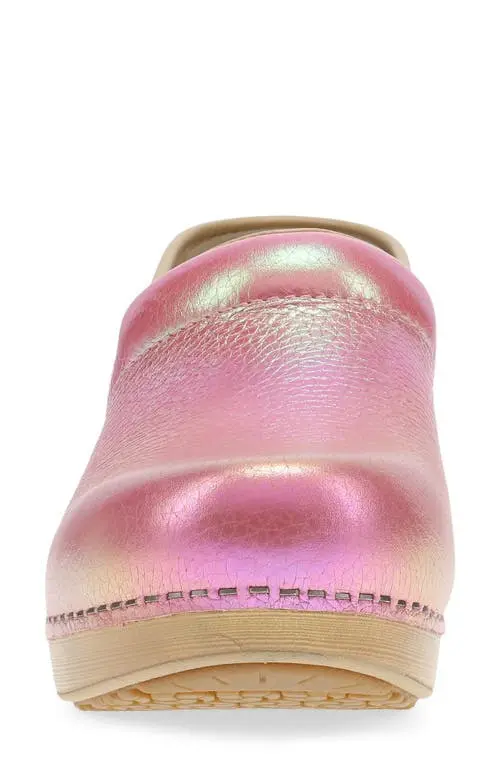 Dansko Xp 2.0 Clog - Pink Iridescent Leather
