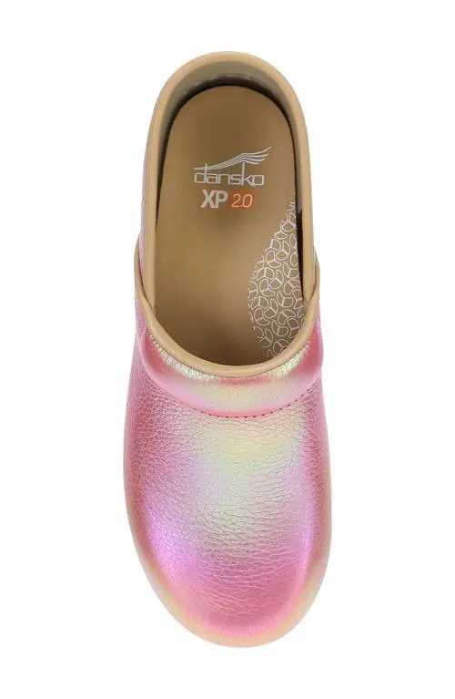 Dansko Xp 2.0 Clog - Pink Iridescent Leather