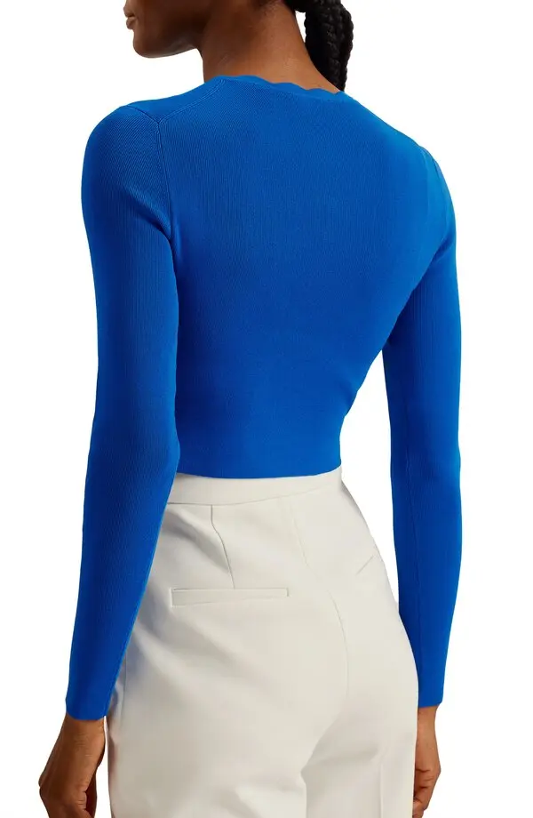 Ted Baker London Scallop Trim Cardigan
