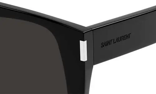 Saint Laurent Vitti 58mm Square Sunglasses