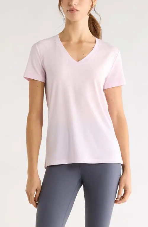 Zella Breathe Active T-shirt - Pink Snow