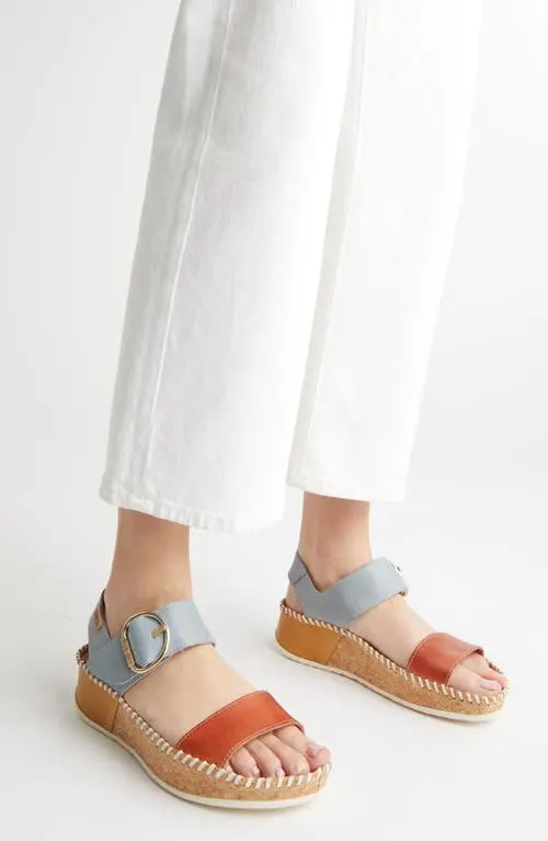 Pikolinos Marina Platform Sandals - Nectar