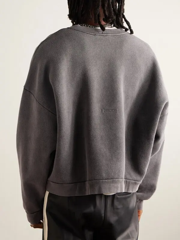 Acne Studios Fester U Garment-dyed Sweatshirt