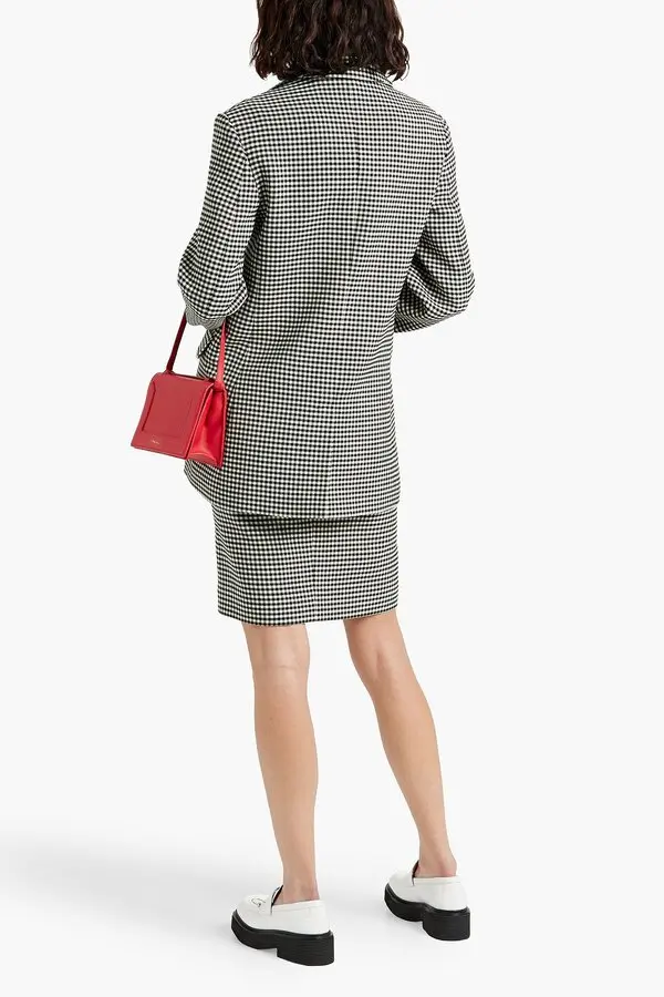 Marni Checked Wool-blend Blazer