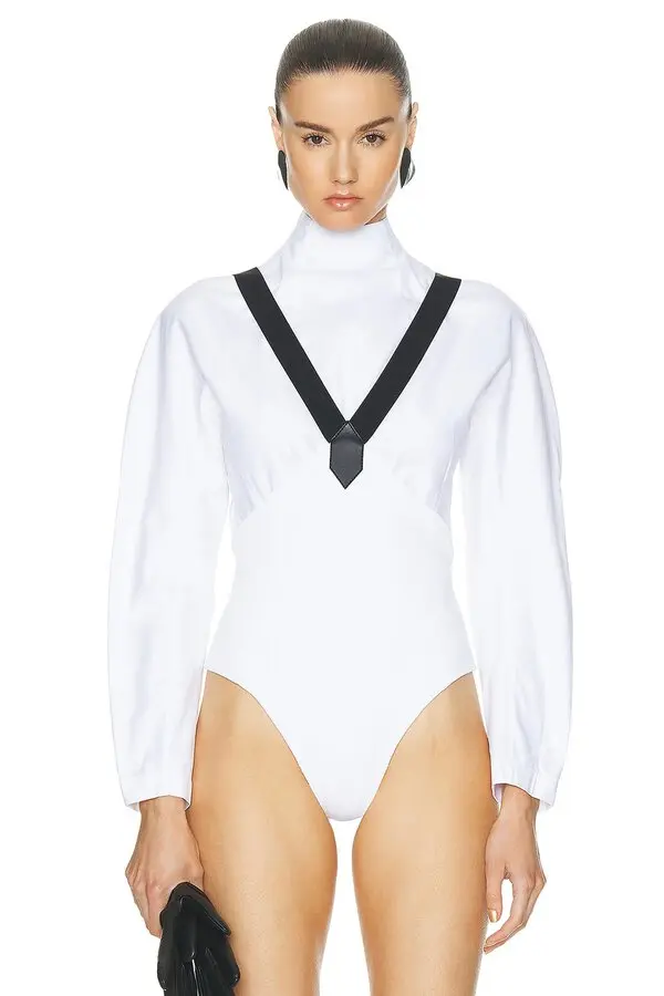 Alaïa Suspender Culotte Bodysuit
