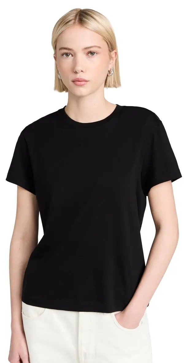 Vince Crew Neck Tee - Black