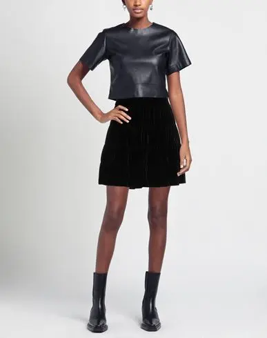 Sandro Mini Velvet Skirt