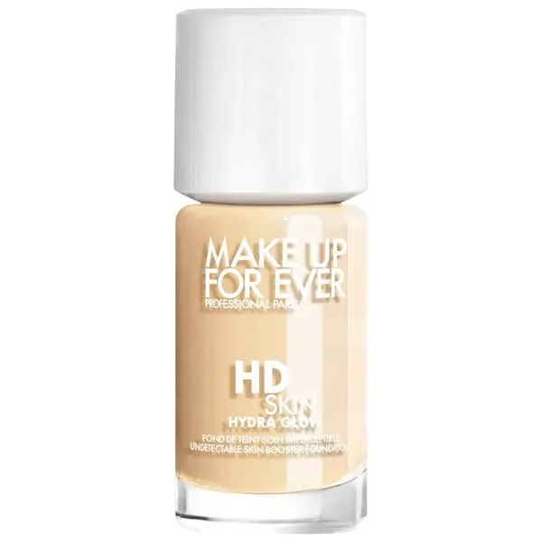MAKE UP FOR EVER Hd Skin Hydra Glow Hydrating Foundation With Hyaluronic Acid 1n00 Alabaster - 1y00 - Warm Shell