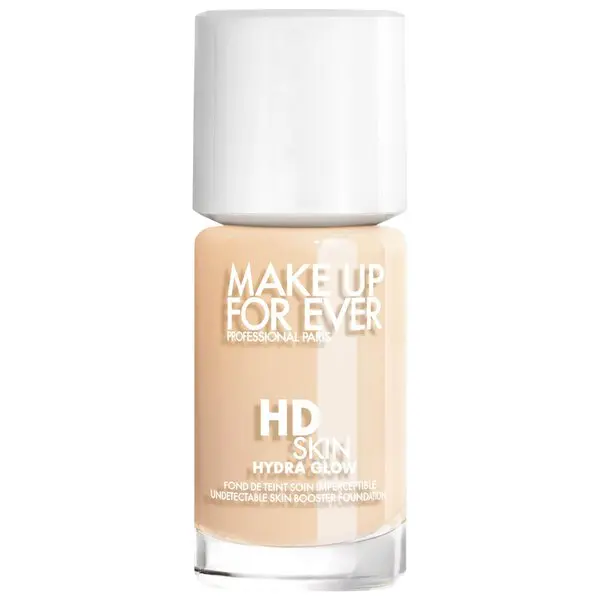 MAKE UP FOR EVER Hd Skin Hydra Glow Hydrating Foundation With Hyaluronic Acid 1n00 Alabaster - 1y06 - Warm Vanilla