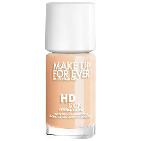 MAKE UP FOR EVER Hd Skin Hydra Glow Hydrating Foundation With Hyaluronic Acid 1n00 Alabaster - 1y08 - Warm Porcelain