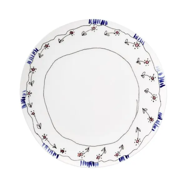 SERAX Marni Anemone Milk Accent Plate