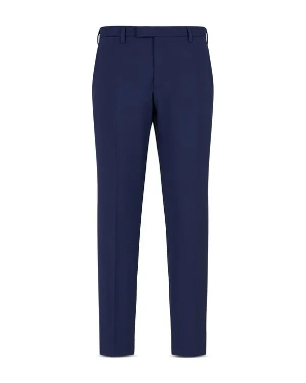 Emporio Armani Slim Fit Tropical Wool Trousers