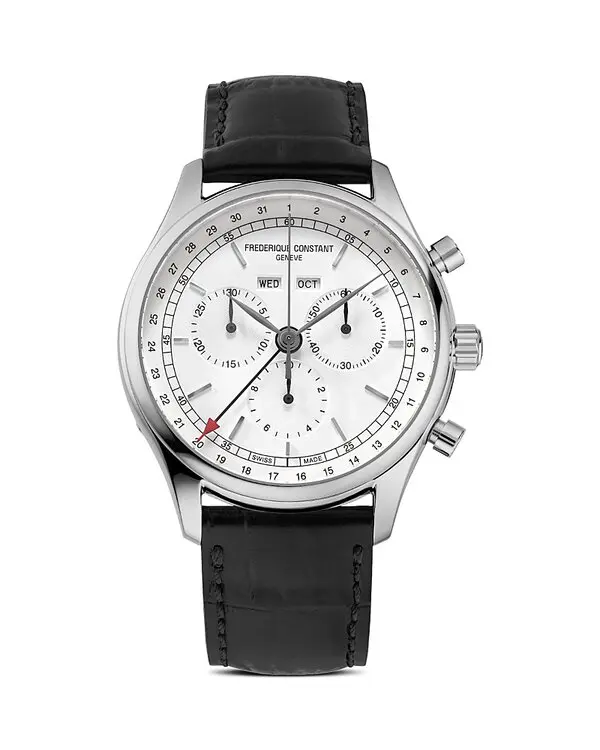 FREDERIQUE CONSTANT Classics Chronograph 40mm - White/black