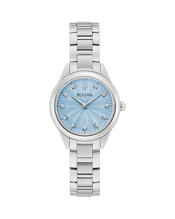 Bulova Classic Sutton Watch - Blue/silver