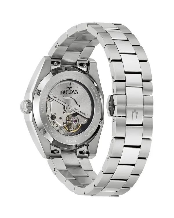 Bulova Classic Surveyor 39mm Watch - Green/silver