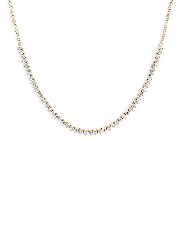Ef Collection Diamond Collar Necklace - Gold