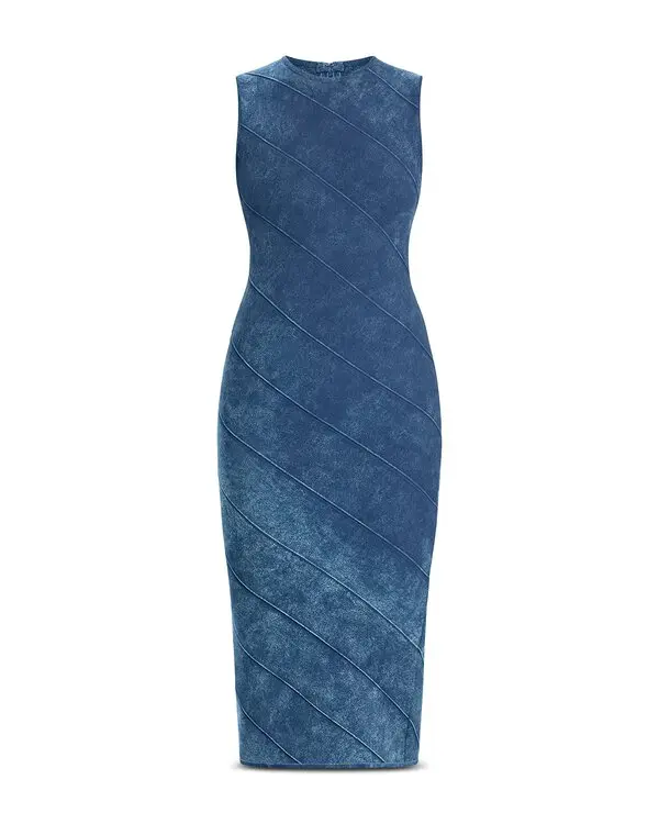 white christmas dresses Savannah Denim Dress S main image 1