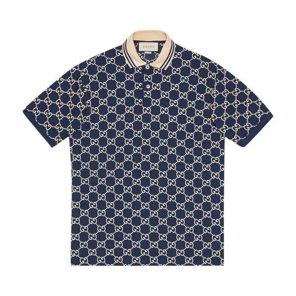 Gucci Short-sleeve Polo 'dark - Blue