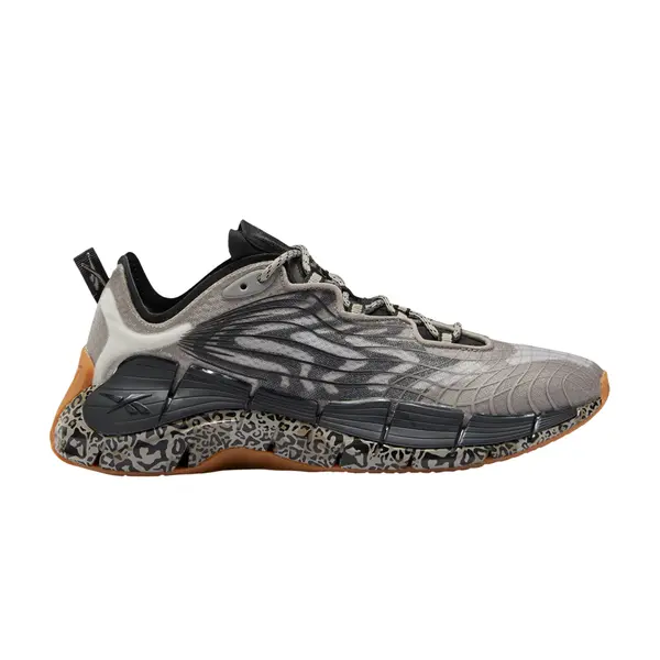 REEBOK Zig Kinetica 2 Animal Print Sneakers - Grey