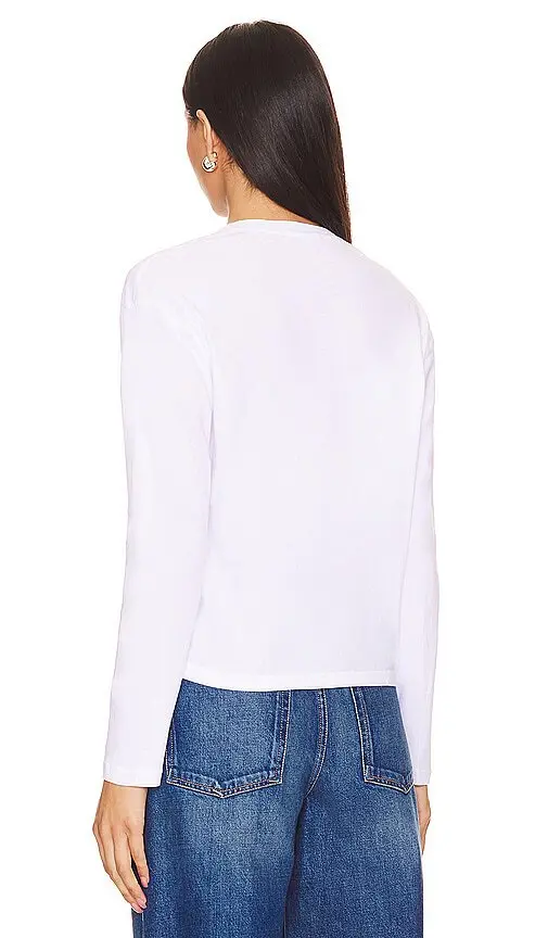 JAMES PERSE Long Sleeve Tee - White