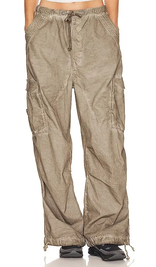 JADED LONDON Oil Wash Parachute Pants