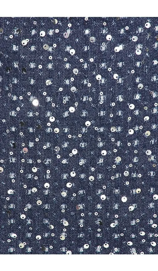LOVERS AND FRIENDS Berner Mini Dress - Dark Blue Sequin