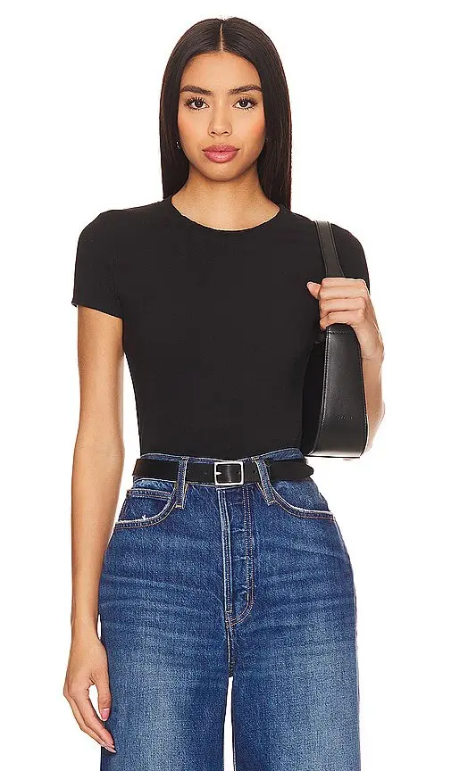JAMES PERSE Short Sleeve Jersey T-shirt - Black