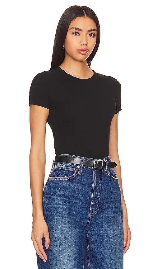 JAMES PERSE Short Sleeve Jersey T-shirt - Black