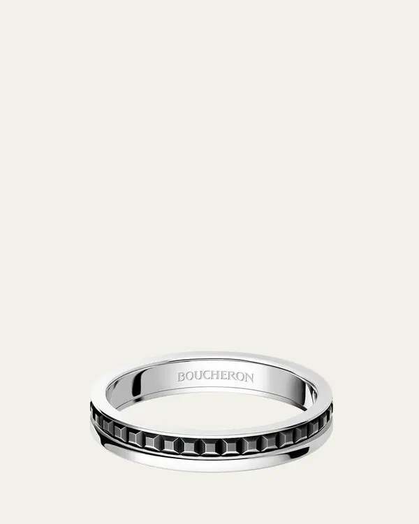 Boucheron Black And Quatre Follies Band