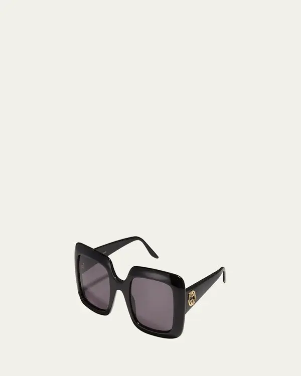 Gucci Interlocking G Oversized Square Sunglasses