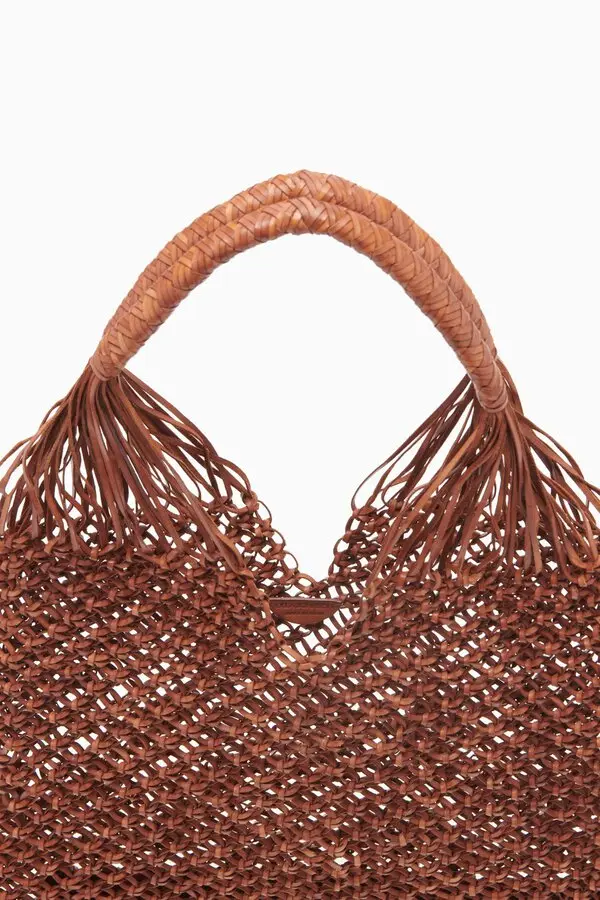 Ulla Johnson Tulia Large Knotted Hobo Handbag
