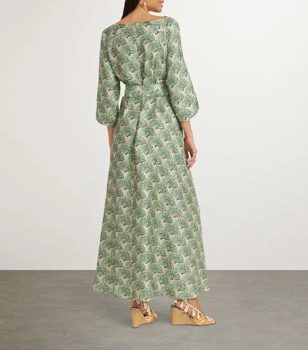 silk muumuu dresses Eunice Raw Silk Muumuu