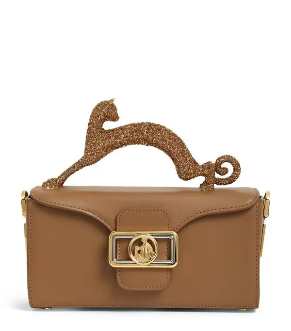 LANVIN Nano Pencil Cat Top-handle Bag